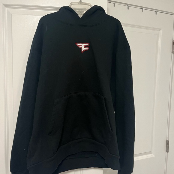 Sweaters | Faze Black Hoodie | Poshmark